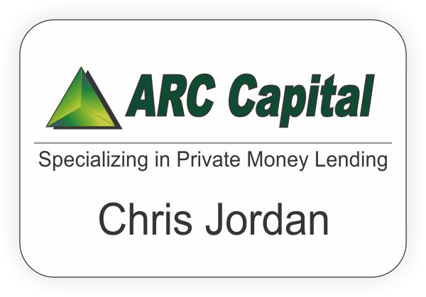 ARC Capital White Badge - $12.67 | NiceBadge™