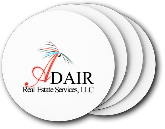 Adair Real Estate Services Coasters (5 Pack) - $15.87 | NiceBadge™