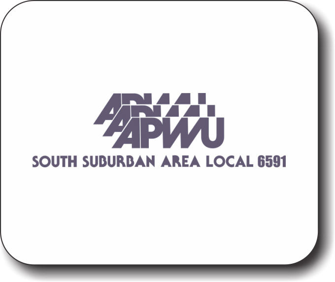 American Postal Workers Union Mousepad - $15.95 | NiceBadge™