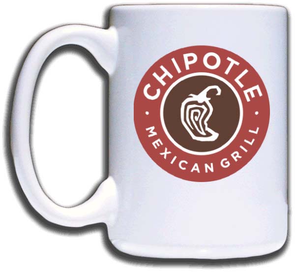 Chipotle Mexican Grill Mug - $15.95 | NiceBadge™
