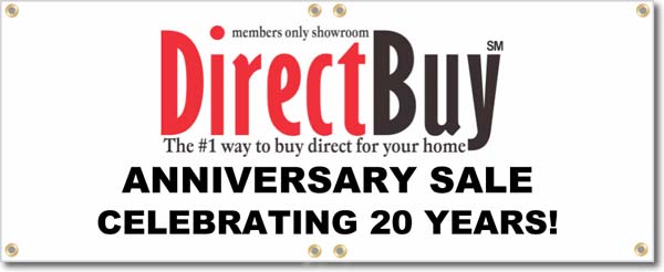 DirectBuy Banner Logo Center - $99.00 | NiceBadge™