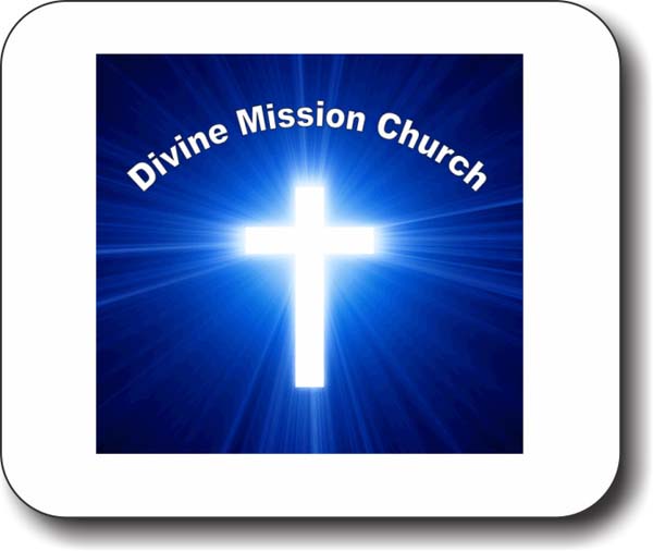 Divine Mission Church Mousepad - $15.95 | NiceBadge™