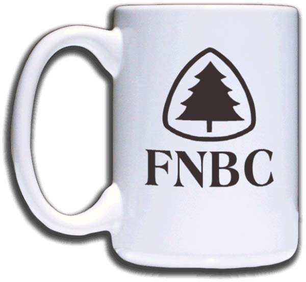First National Bank of Crossett Mug - $15.95 | NiceBadge™