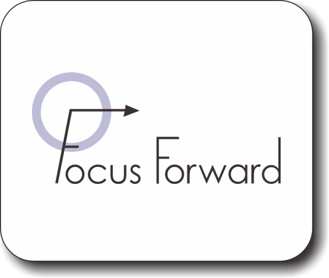 Focus Forward Mousepad - $15.95 | NiceBadge™
