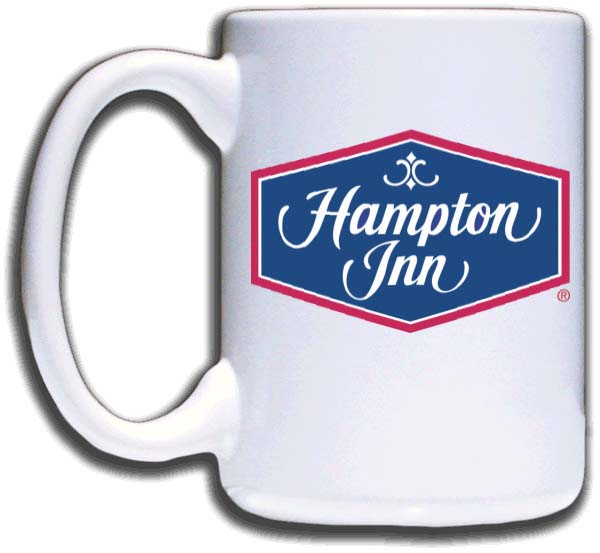 Hampton Inn Logo A Mug - $15.95 | NiceBadge™