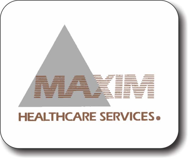 Maxim Healthcare Services Mousepad - $15.95 | NiceBadge™