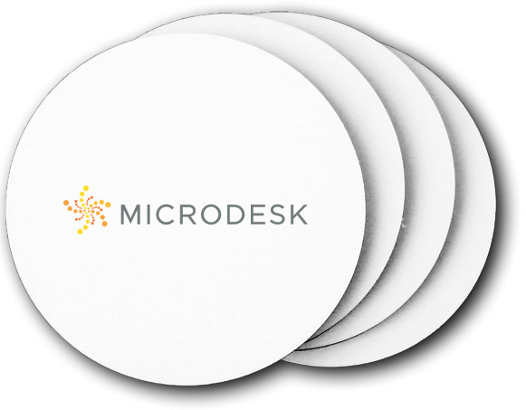 Microdesk Coasters (5 Pack) - $15.87 | NiceBadge™