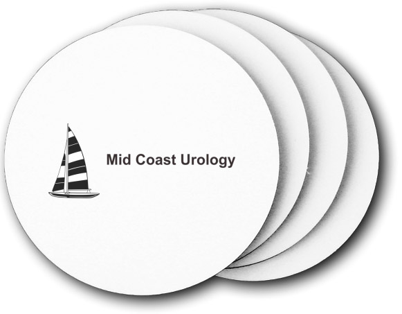 Mid Coast Urology Coasters (5 Pack) - $15.87 | NiceBadge™