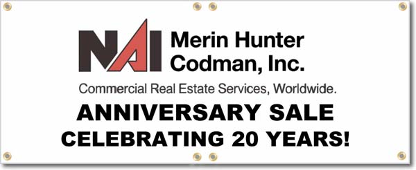 NAI / Merin Hunter Codman Banner Logo Center - $99.00 | NiceBadge™