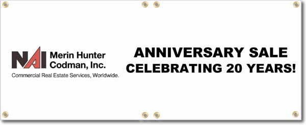 NAI / Merin Hunter Codman Banner Logo Left - $99.00 | NiceBadge™