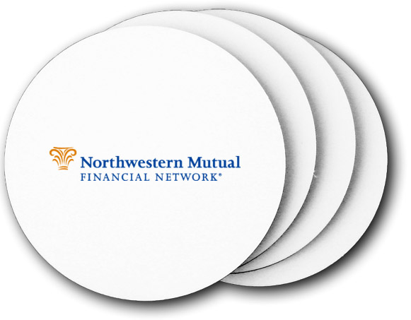 Northwestern Mutual Financial Coasters (5 Pack) - $15.87 | NiceBadge™