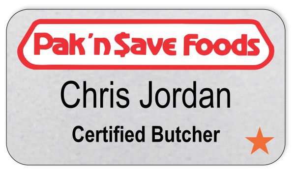 Pak 'n Save Foods Silver Badge with Certified - $1.71 | NiceBadge™