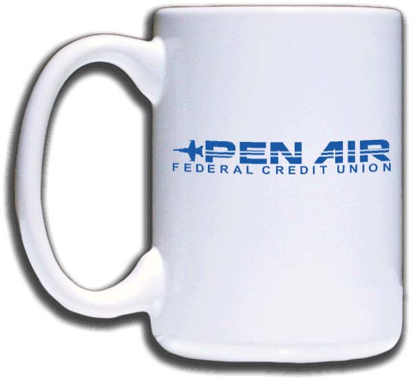 Pen Air Federal Credit Union Mug - $15.95 | NiceBadge™