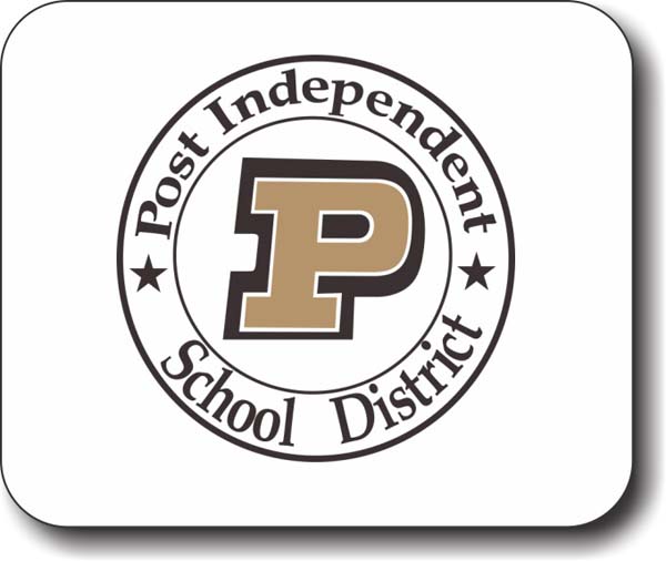 Post Independent School Mousepad - $15.95 | NiceBadge™