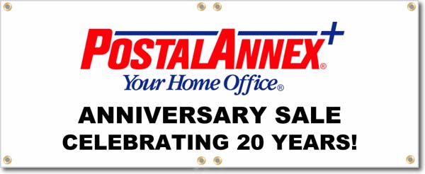 Postal Annex Banner Logo Center - $99.00 | NiceBadge™