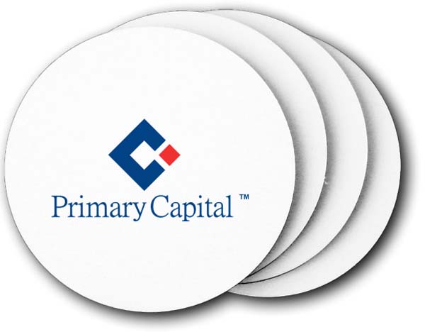 Primary Capital Advisors LC Coasters (5 Pack) - $15.87 | NiceBadge™