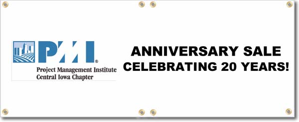 Project Management Institute Banner Logo Left - $99.00 | NiceBadge™