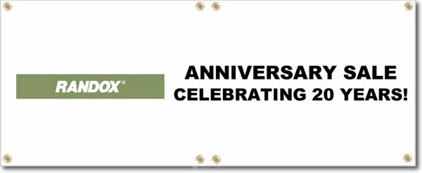 Randox Banner Logo Left - $99.00 | NiceBadge™