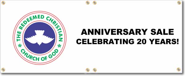 Redeemed Christian Church of God, The Banner Logo Left - $99.00 ...