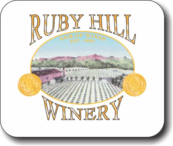 Ruby Hill Winery Mousepad - $15.95 | NiceBadge™