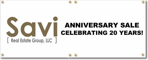 SAVI Real Estate Group, LLC Banner Logo Left - $99.00 | NiceBadge™