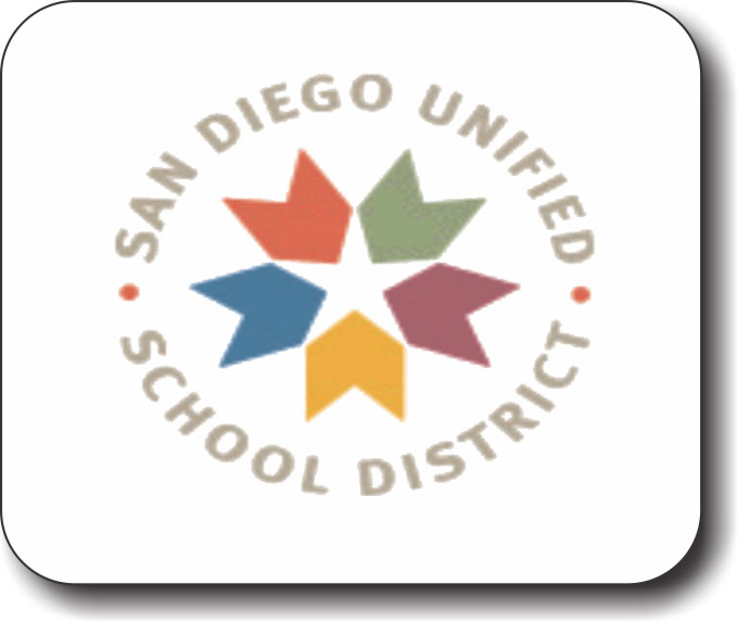 San Diego Unified School District Mousepad - $15.95 | NiceBadge™