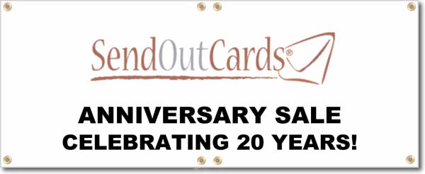 SendOutCards Banner Logo Center - $99.00 | NiceBadge™