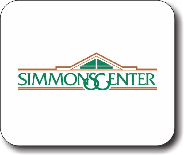 Simmons Center Mousepad - $15.95 | NiceBadge™