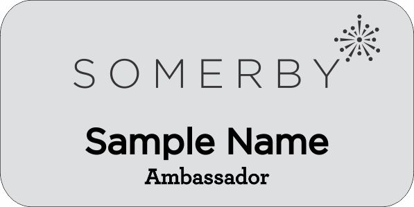 Somerby Ambassador Silver Badge - $5.00 | NiceBadge™