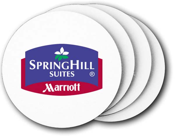 SpringHill Suites Coasters (5 Pack) - $15.87 | NiceBadge™