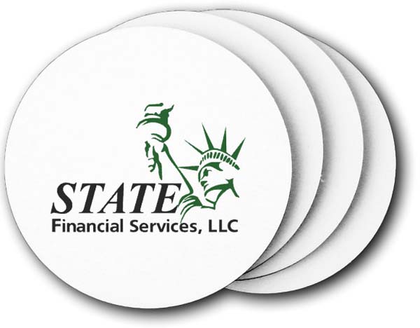 State Financial Services, LLC Coasters (5 Pack) - $15.87 | NiceBadge™