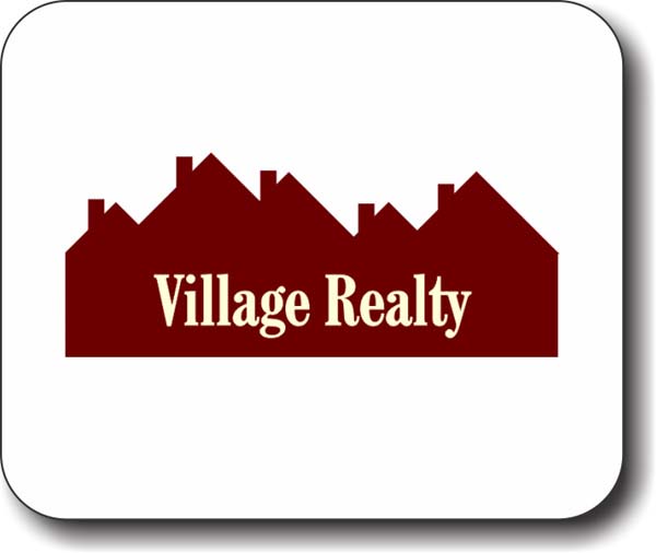 Village Realty Mousepad - $15.95 | NiceBadge™
