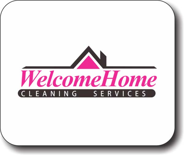 Welcome Home Cleaning Services Mousepad - $15.95 | NiceBadge™