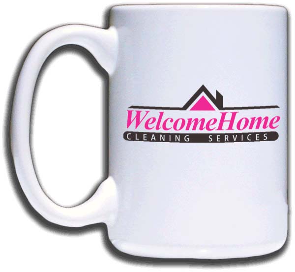 Welcome Home Cleaning Services Mug - $15.95 | NiceBadge™