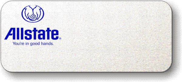 Allstate Insurance Silver Logo Only - $7.01 | NiceBadge™