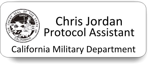 California National Guard California Seal Logo White Badge - $6.03 ...