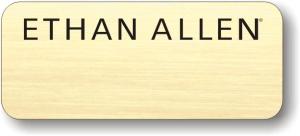 Ethan Allen Gold Logo Only Badge - $5.16 | NiceBadge™