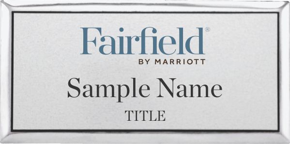 Fairfield By Marriott Executive Silver Badge - $9.60 | NiceBadge™
