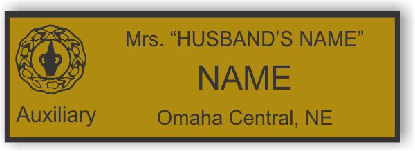 Gideon's International Gold Badge (Omaha Location) - $5.66 | NiceBadge™