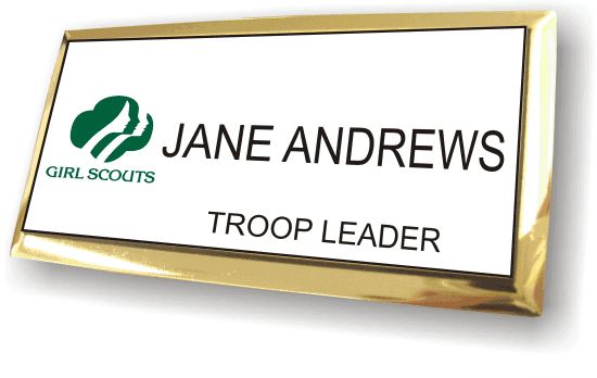 Girl Scouts Gold Executive Badge - $8.23 | NiceBadge™