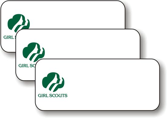 Girl Scout Name Badges
