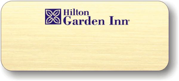 Hilton Logo D Blue Logo Gold Logo Only Badge - $5.16 | NiceBadge™