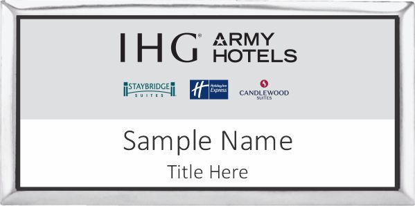IHG Executive Silver Badge - Army Hotels - $10.62 | NiceBadge™