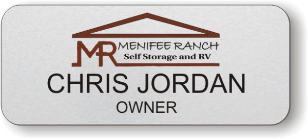 Menifee Ranch Self Storage Silver Badge - $9.58 | NiceBadge™