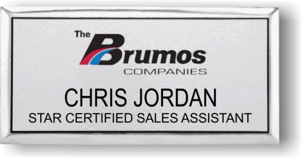 Mercedes Benz of Orange Park Brumos Logo Executive Silver Badge - $12. ...