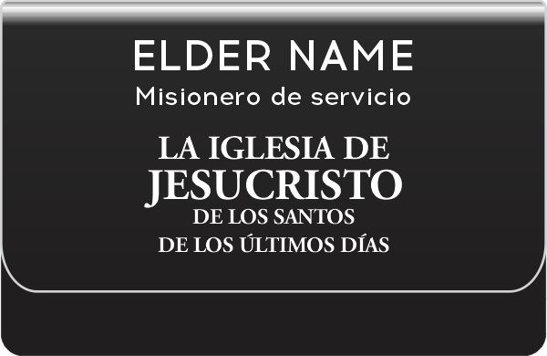 The Church of Jesus Christ of Latter-Day Saints - Pocket Insert Badge ...