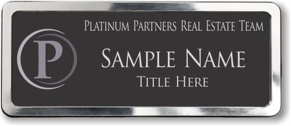 Platinum Partners Real Estate Team Prestige Polished badge - $32.00 ...