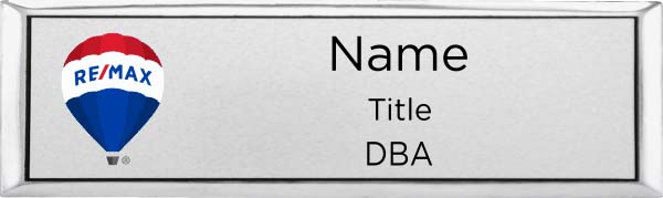 Remax Balloon Logo Style 2 Small Executive Silver Badge - $9.98 ...