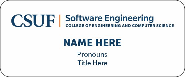 Software Engineering Standard White Badge - $6.19 | NiceBadge™