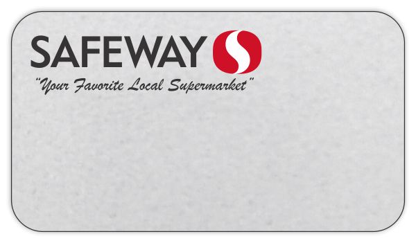 Safeway Silver Logo Only Badges Pack of 50 (classic style) - $55.00 ...